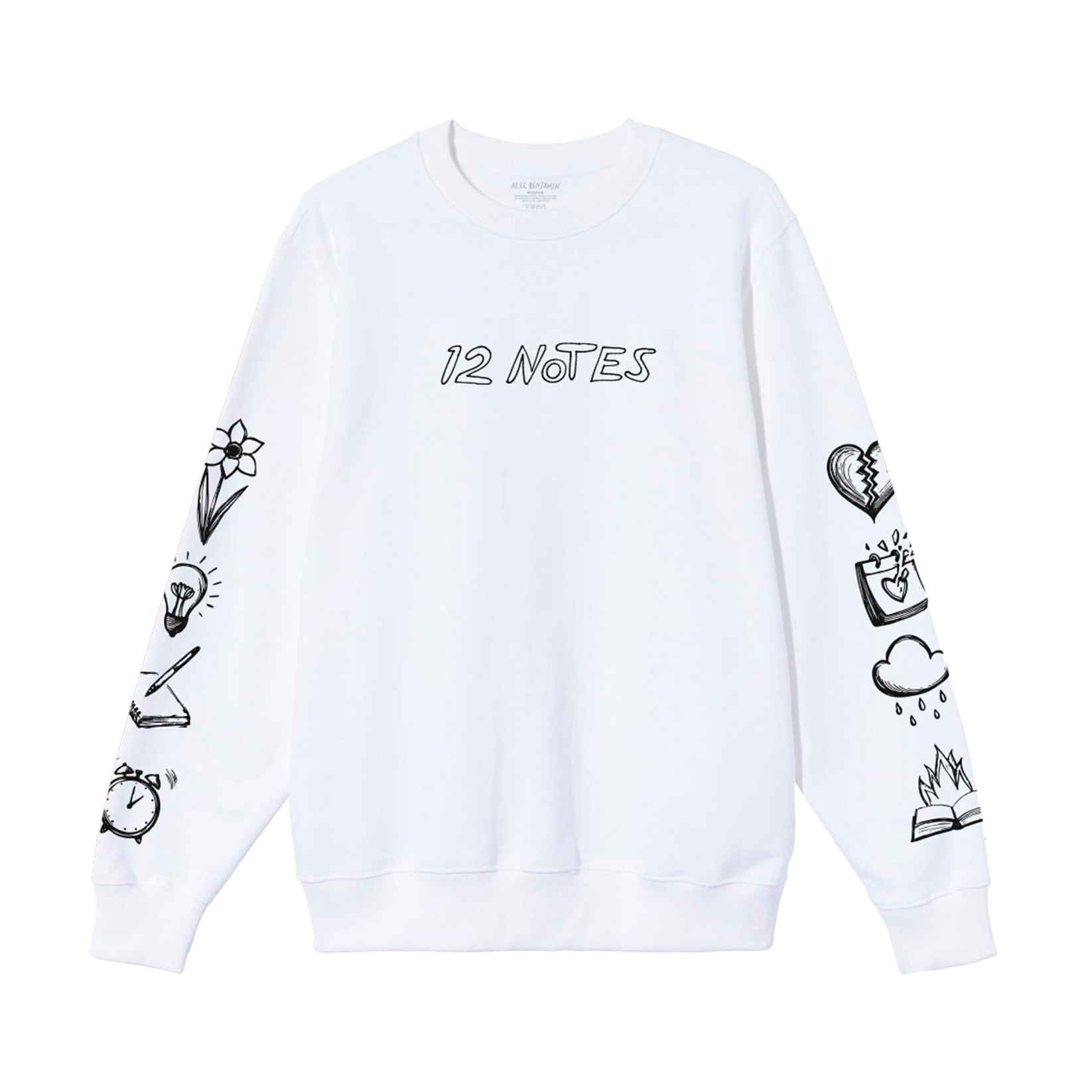 12 Notes Tour Crewneck – Alec Benjamin