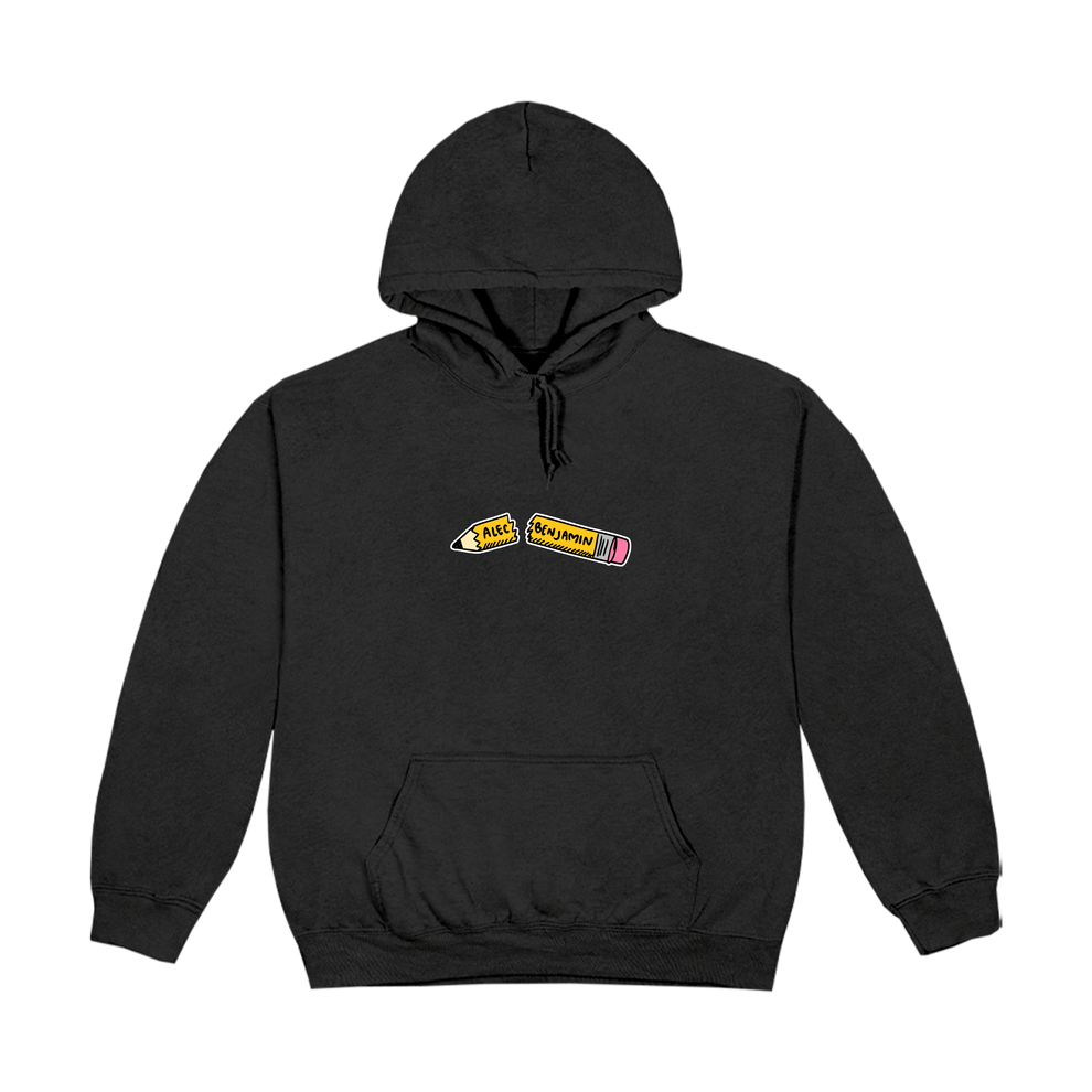 Pencil Hoodie - Black – Alec Benjamin